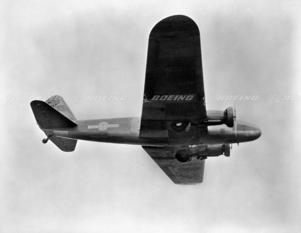 Boeing Images - Model 247 in Flight