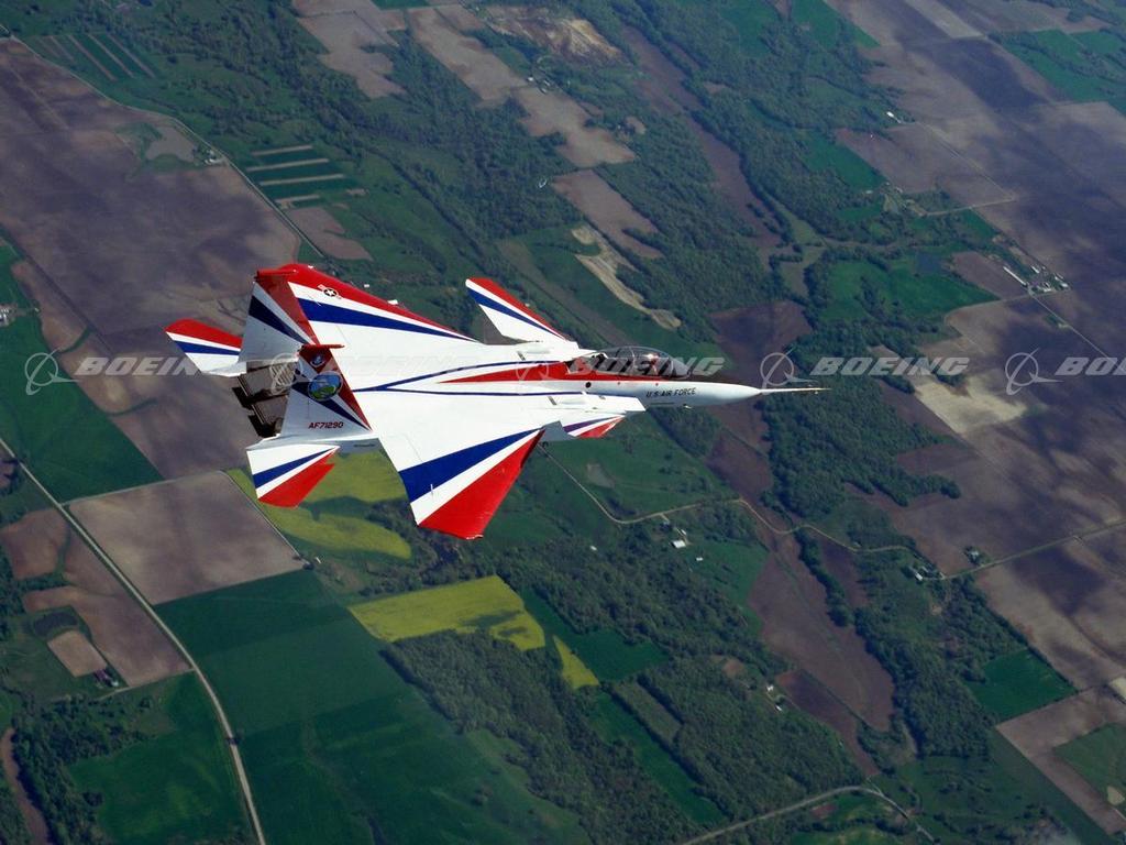 Boeing Images - F-15 SMTD - Research Eagle in Flight