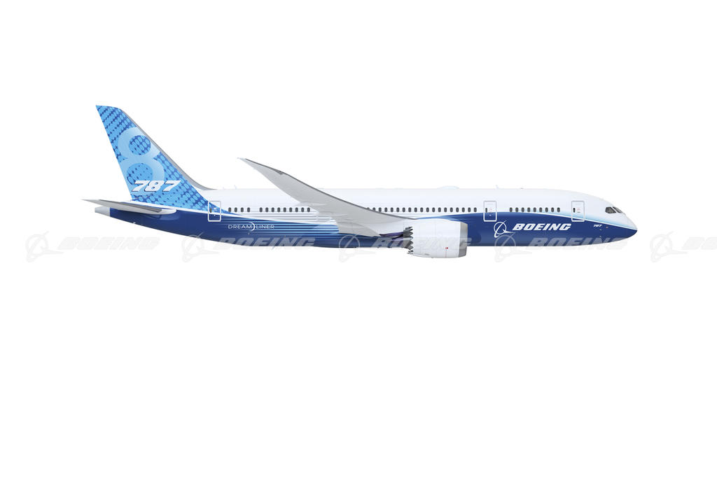 Boeing Images - 787-8 Dreamliner Standard View Illustration Unified ...