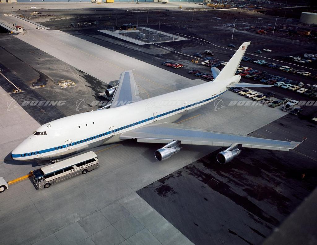 Boeing Images - Pan Am 747-100 Rollout