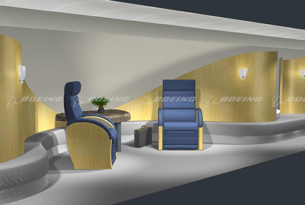 Boeing Images - 747X Passenger Cabin
