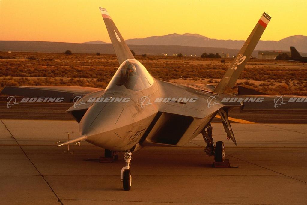 Boeing Images - YF-22 Raptor Fighter Prototype