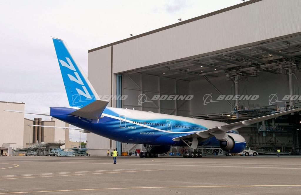 Boeing Images - 777-200LR Worldliner New Livery Rollout