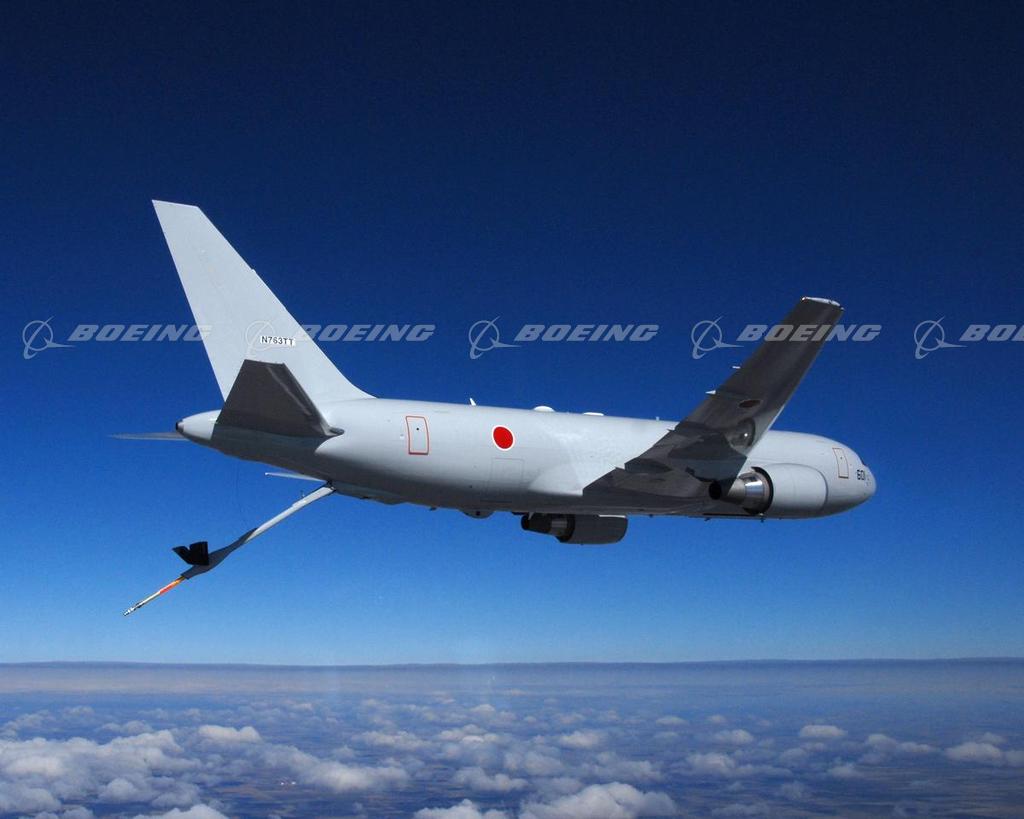 Boeing Images - KC-767 of the JASDF in Flight