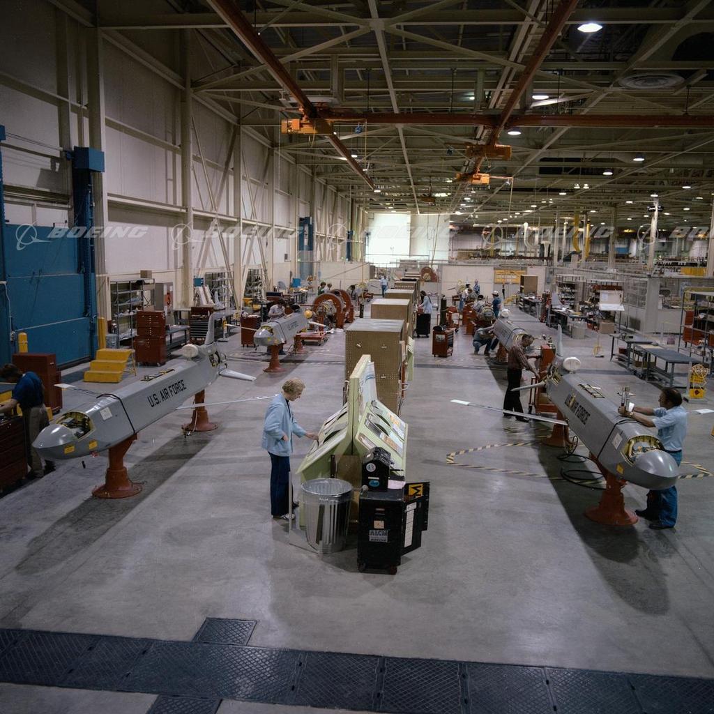 Boeing Images - ALCM Assembly Line