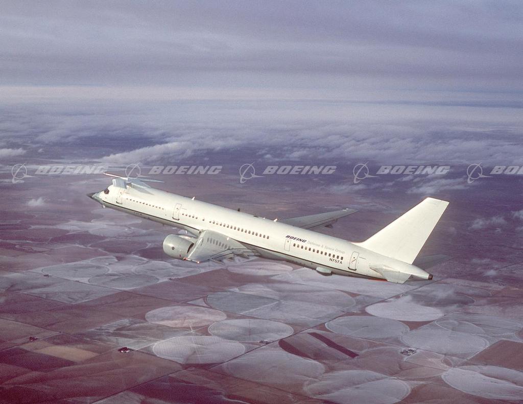 Boeing Images - 757 Flying Testbed (FTB) in Flight