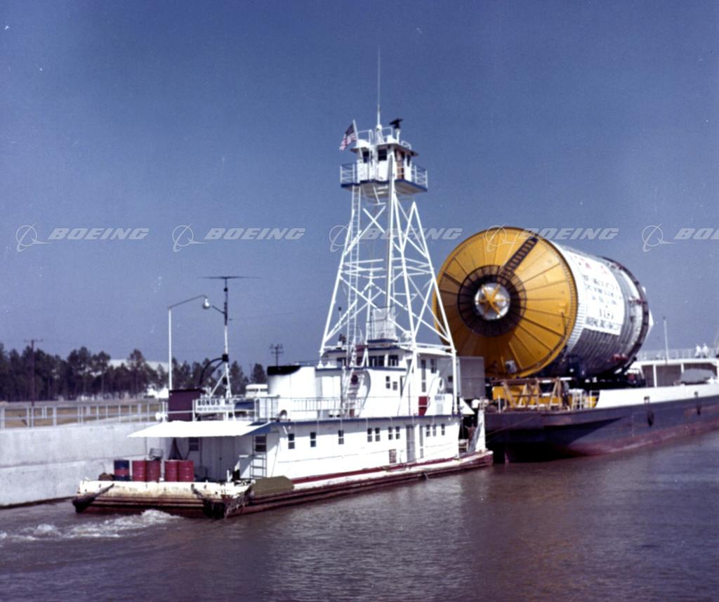 Boeing Images - Saturn V 1st Stage Shipment