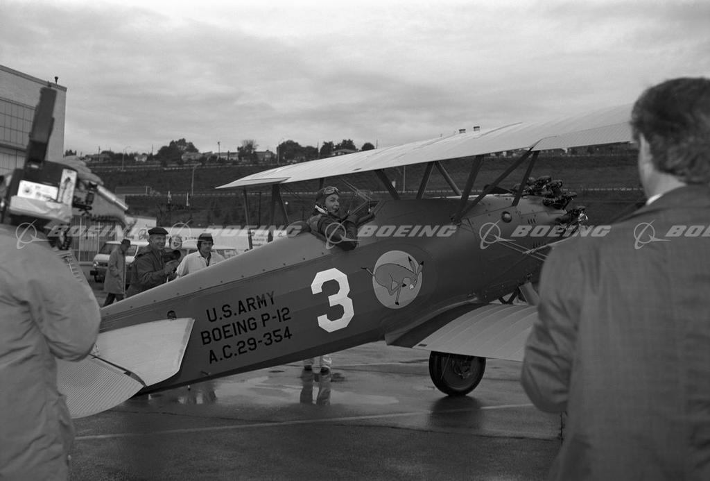 Boeing Images - Boeing P-12 Fighter on Display