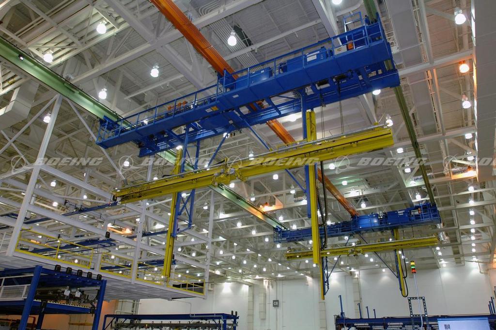Boeing Images - Overhead Crane, Monorail and Trolley System