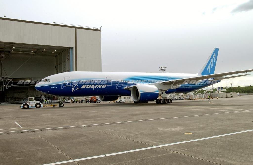 Boeing Images - 777-200LR Worldliner New Livery Rollout