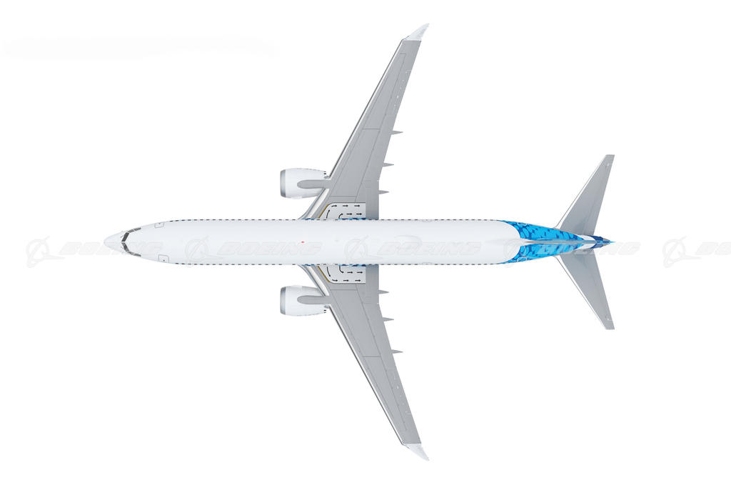 Boeing Images - Boeing 737-9 Standard View Illustrations