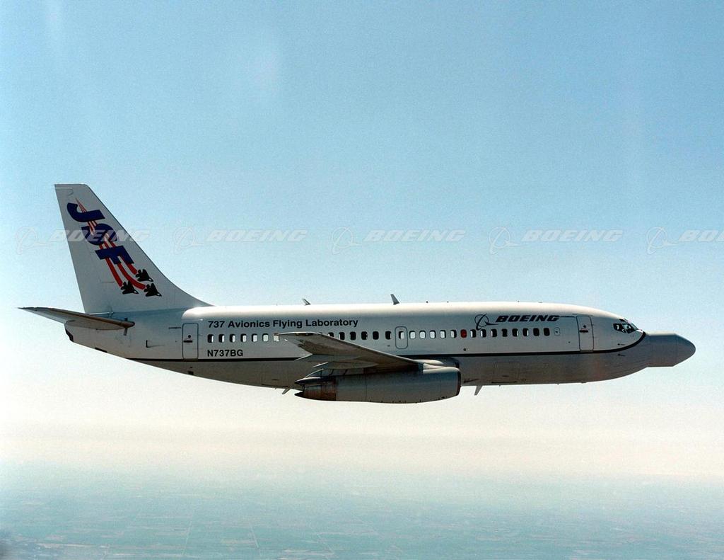 Boeing Images - Modified 737-200 Avionics Flying Laboratory for the X ...
