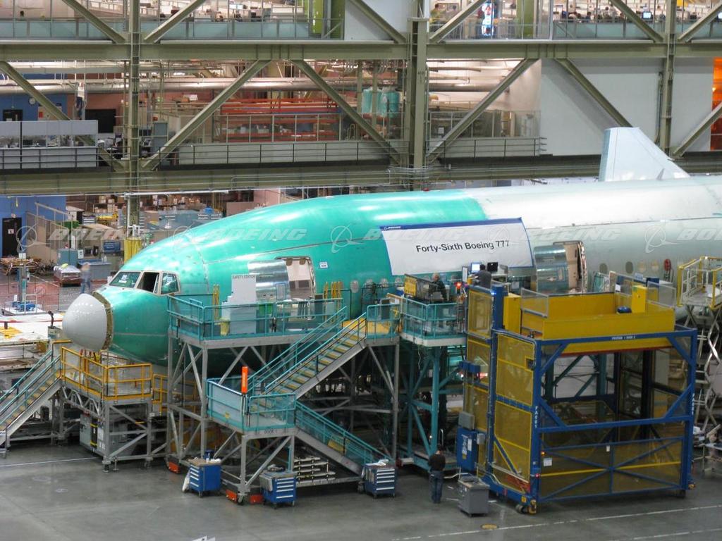 Boeing Images - 777 Freighter in Final Assembly