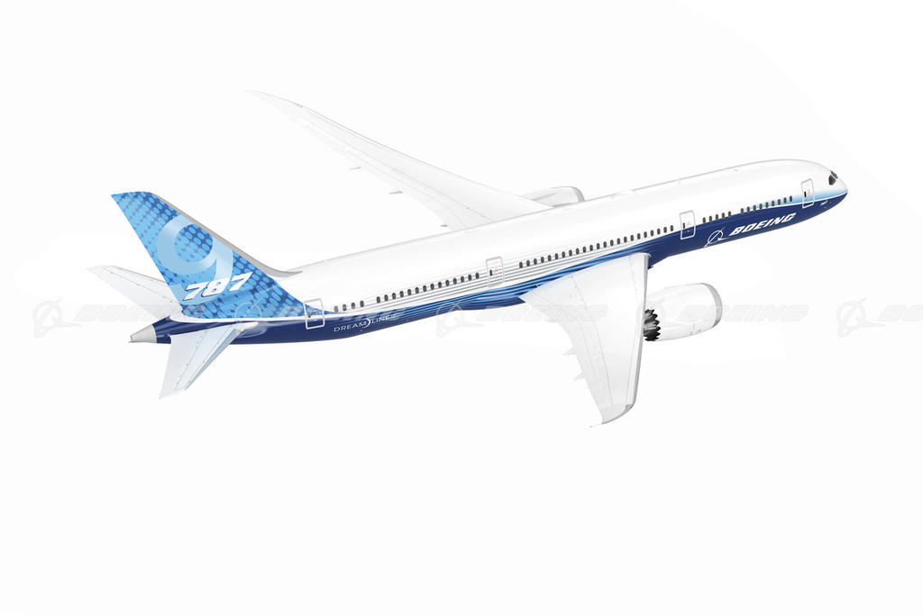 Boeing Images - 787-9 Dreamliner Standard View Illustration Unified ...