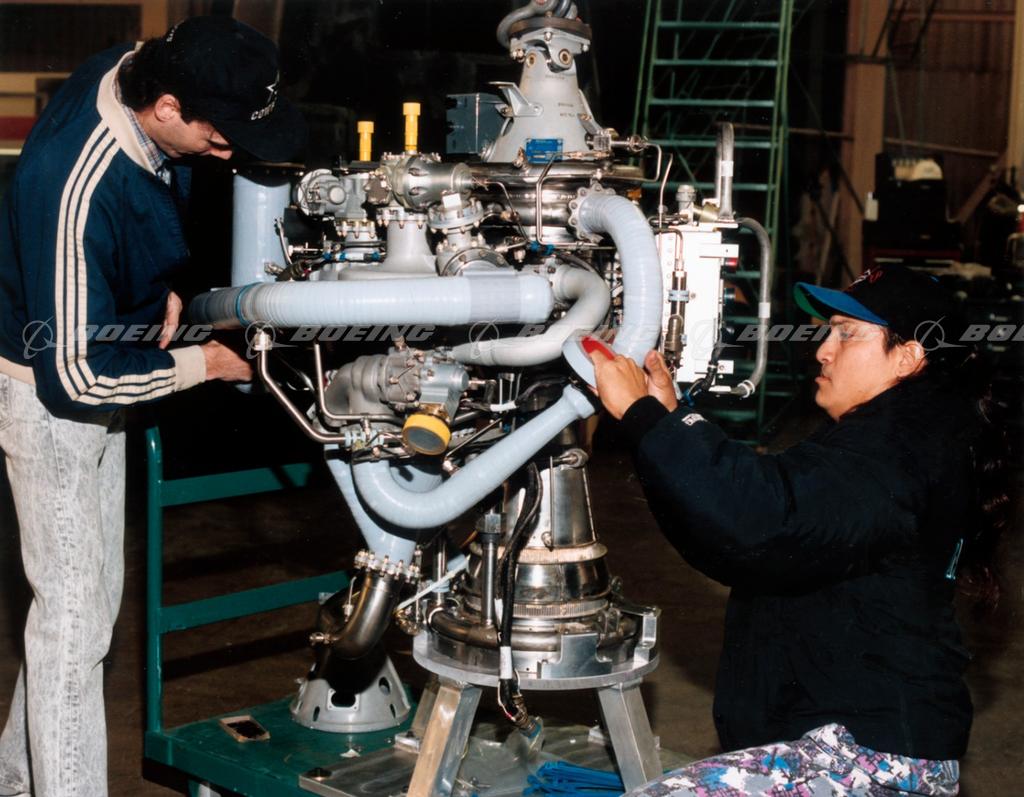 Boeing Images - Delta Clipper Thruster Assembly