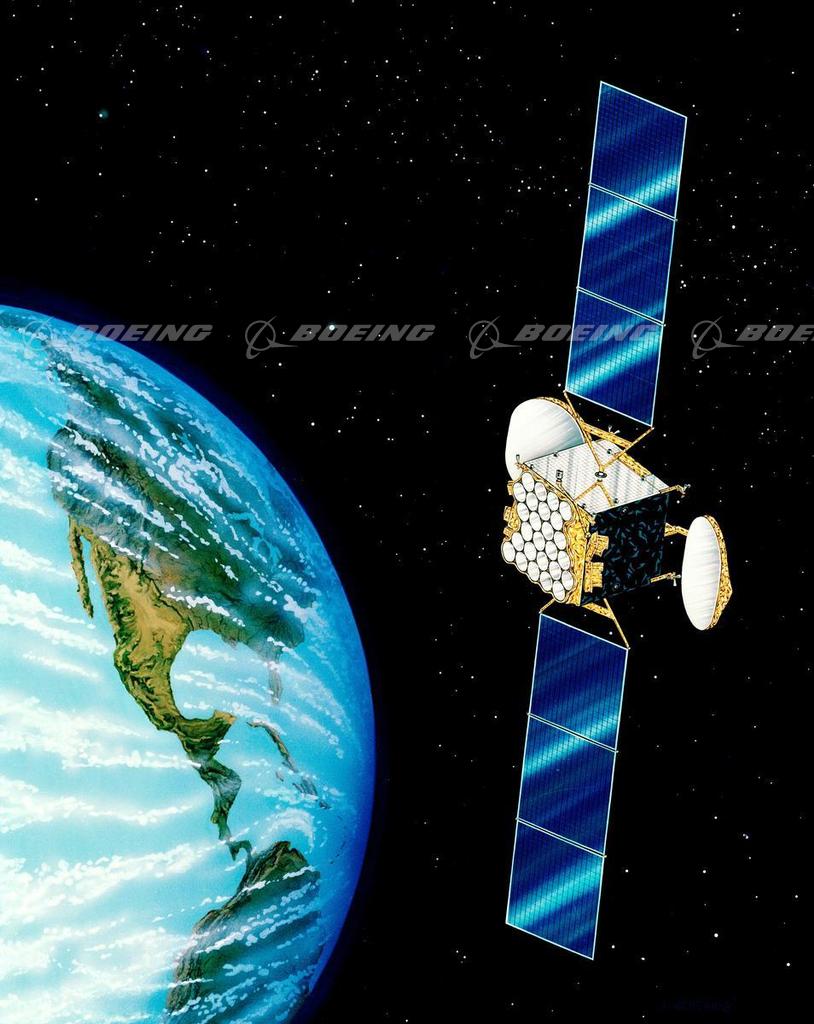 Boeing Images - Boeing 601 Solidaridad Satellite in Orbit