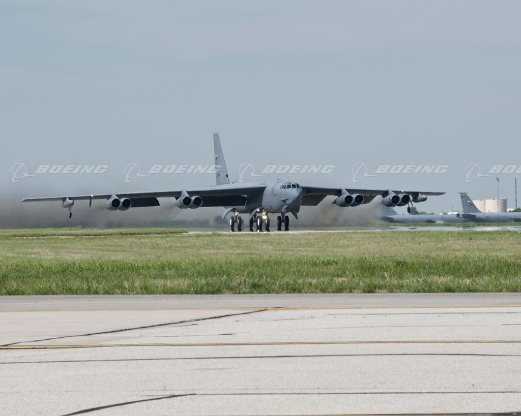 Boeing Images - Boeing B-52 with CONECT First Flight