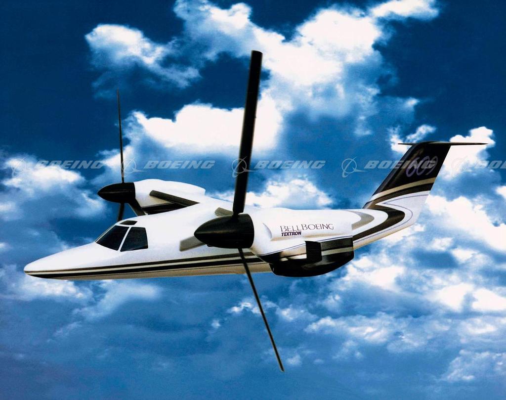 Boeing Images - Bell Boeing 609 in Flight