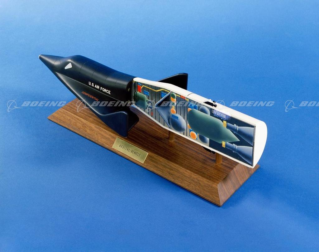 Boeing Images - Cutaway Model of the Standard Dyna Soar