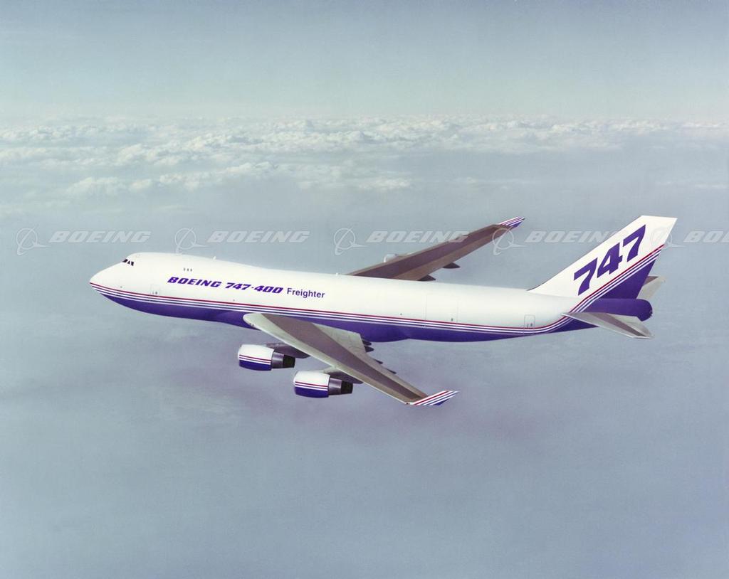 Boeing Images - 747-400 Freighter in Flight