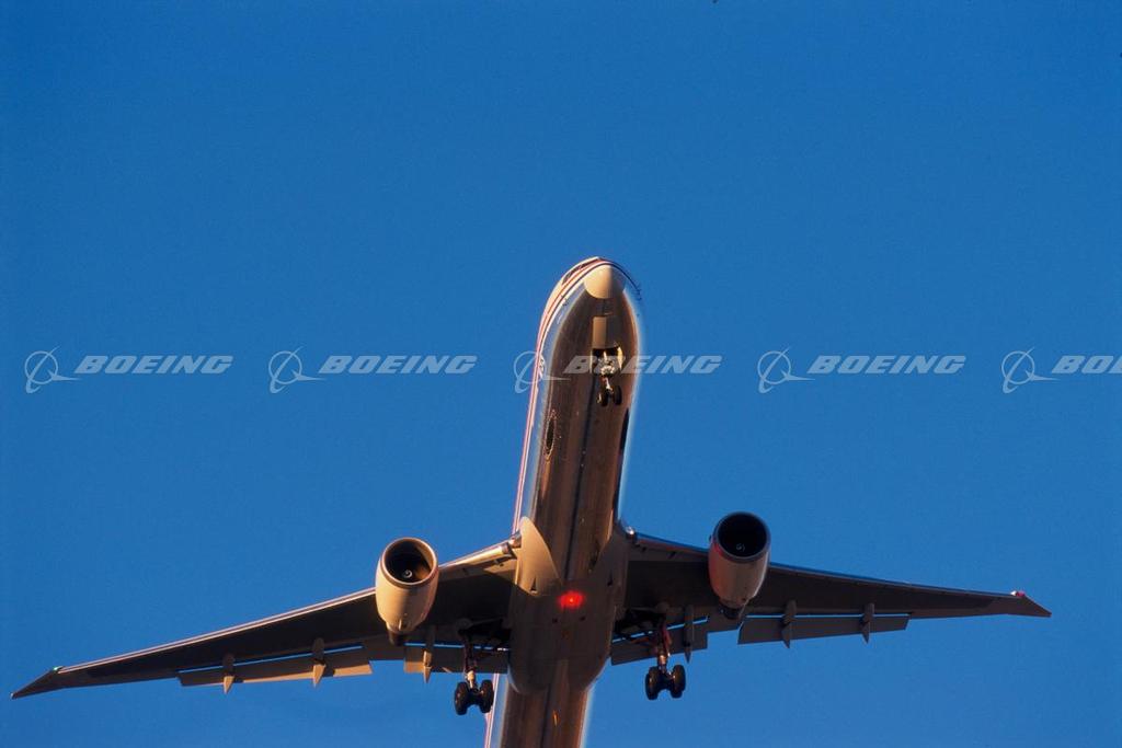 Boeing Images - 767-400 ER from Below
