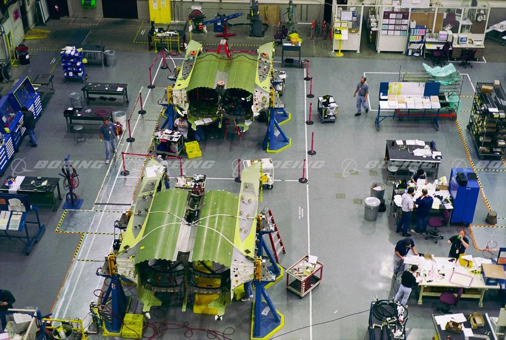 Boeing Images - F-22 Raptor Aft Assembly Units