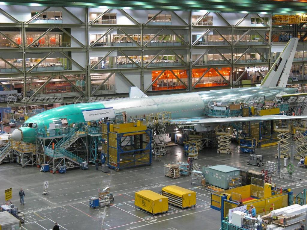 Boeing Images - 777 Freighter in Final Assembly
