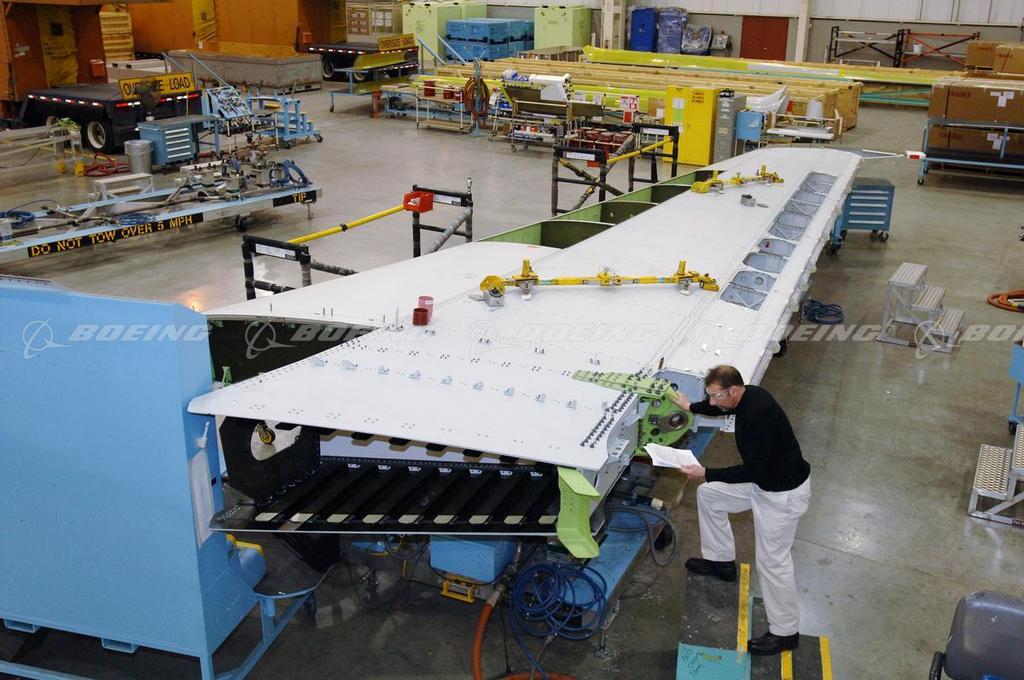 Boeing Images - Assembly Pattern Jig for Composite Manufacturing