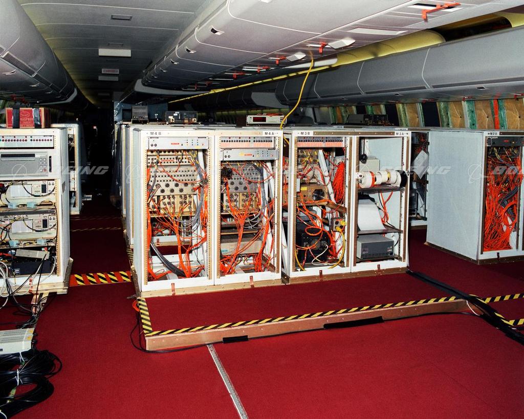 Boeing Images - Flight Test Data Recorders Loaded for Flight Test