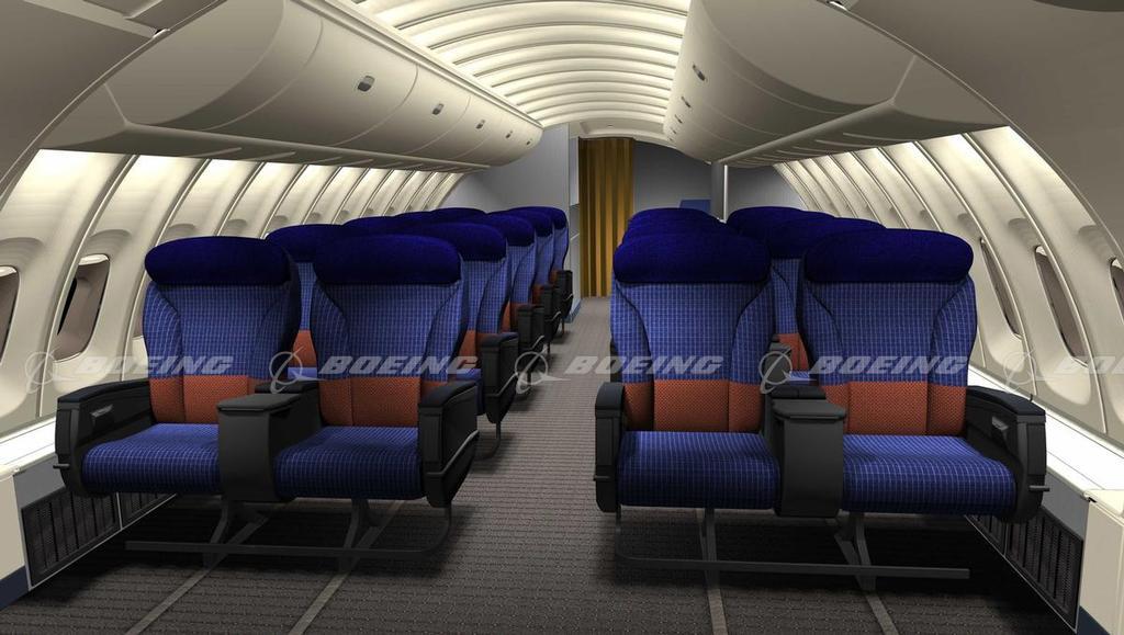 Boeing Images - 747X Passenger Cabin