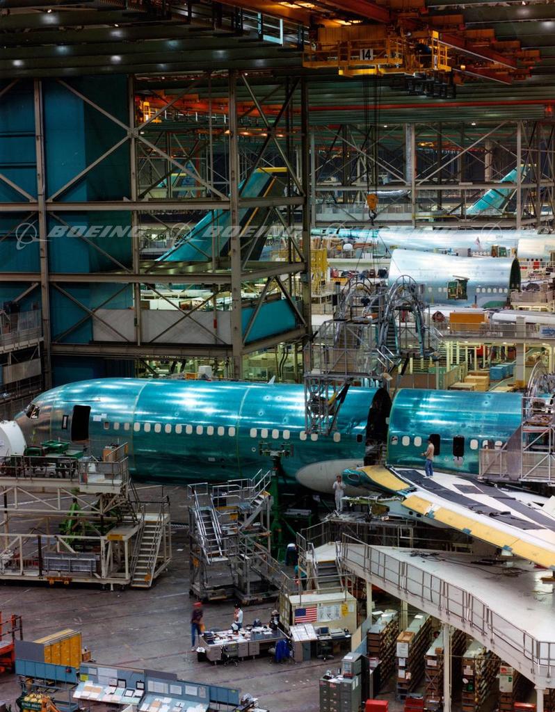 Boeing Images - 767 Body Join in Everett