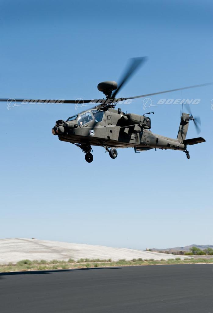 Boeing Images - Apache Block III Test Flight at Boeing Mesa Facility