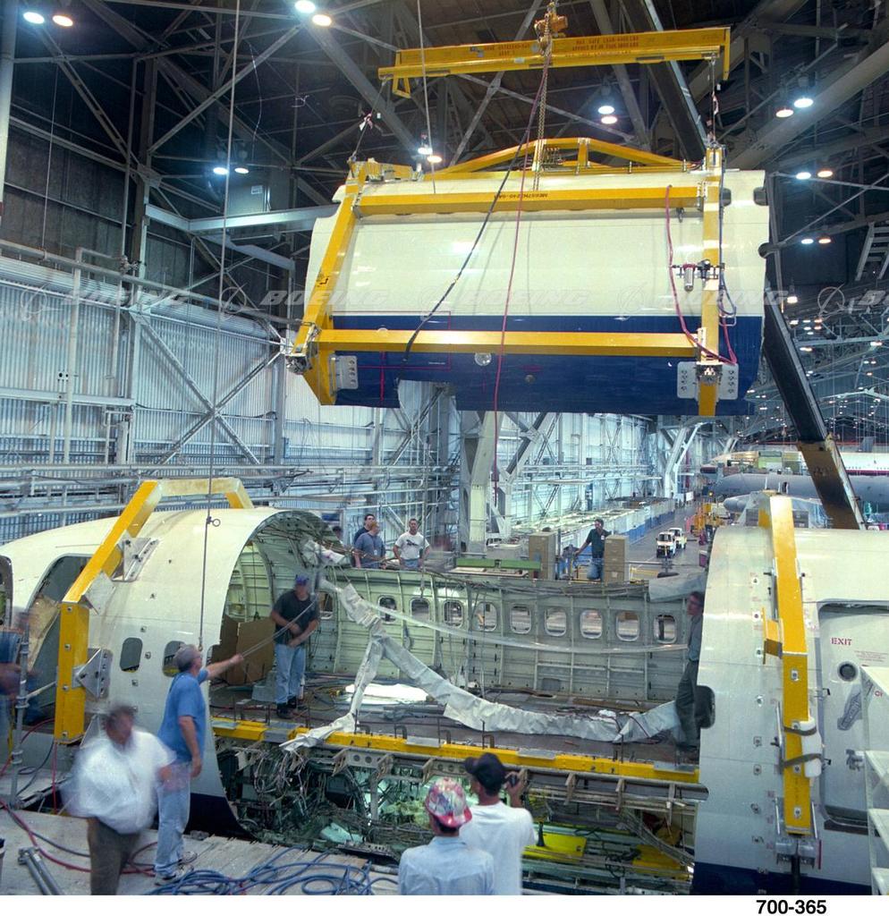Boeing Images - 757-200 Special Freighter Assembly