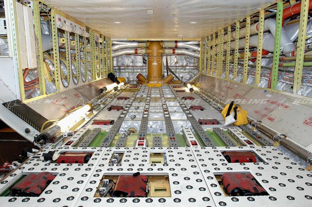 Boeing Images - 767 Cargo Deck Assembly