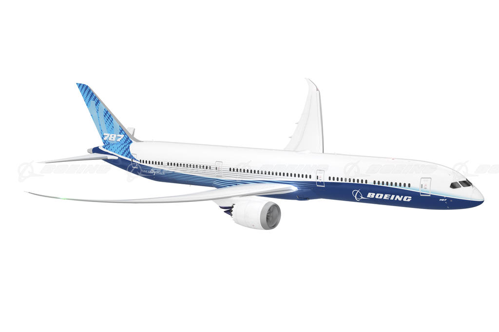 Boeing Images - 787-10 Dreamliner Standard View Illustration Unified ...