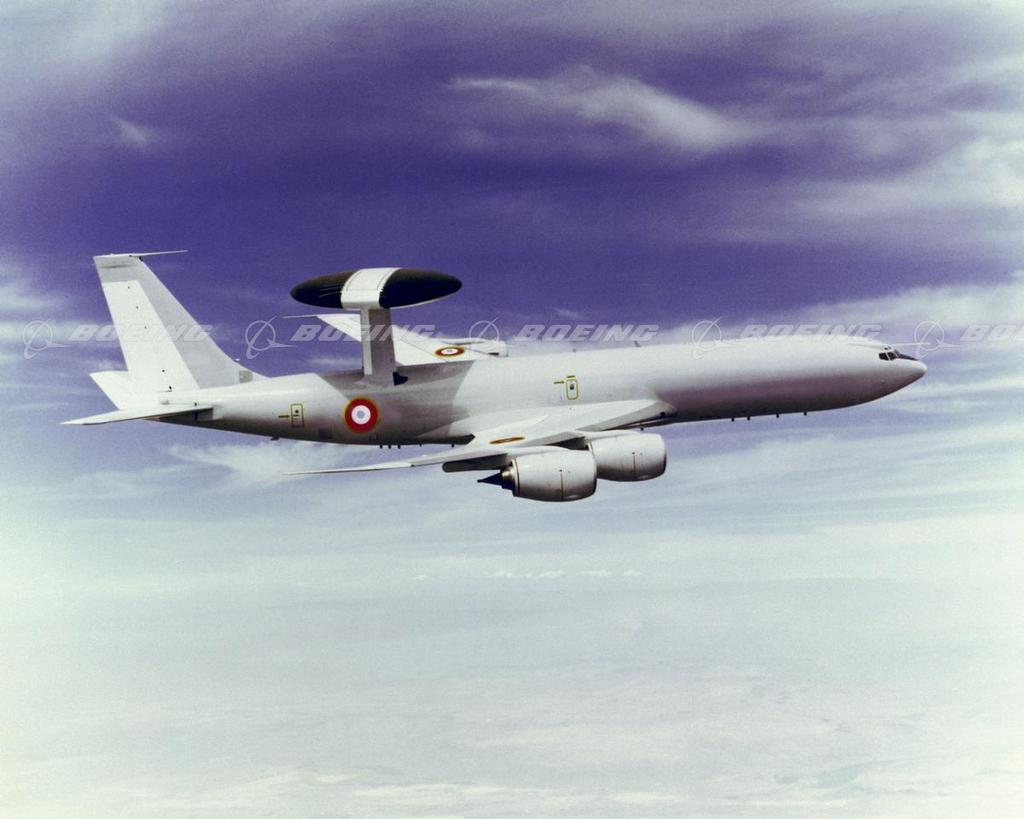 Boeing Images - AWACS in Flight