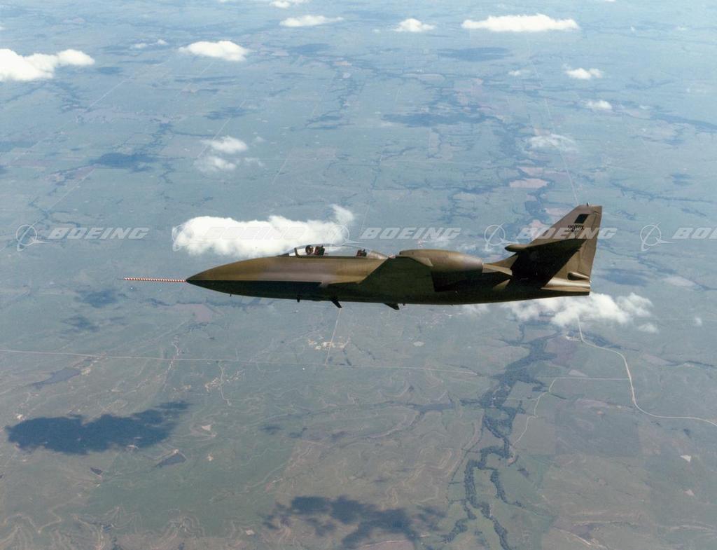 Boeing Images - Boeing Skyfox Prototype in Flight