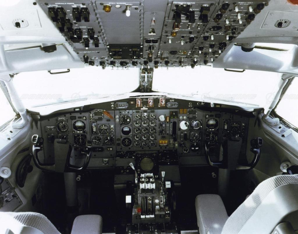 Boeing Images - 727-200 Flight Deck