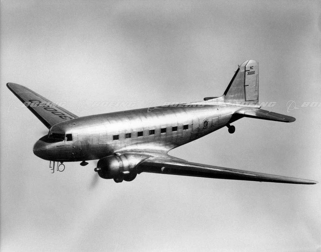 Boeing Images - DC-3 in Flight