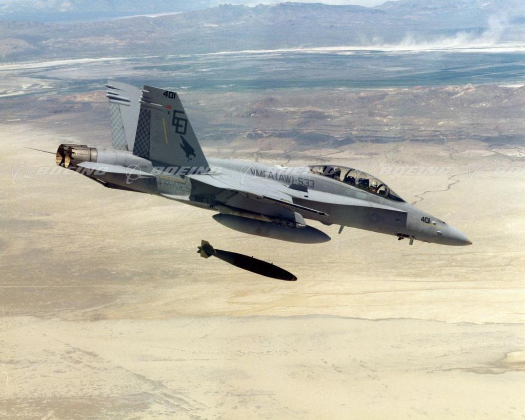 Boeing Images - F/A-18D Hornet Releases JDAM