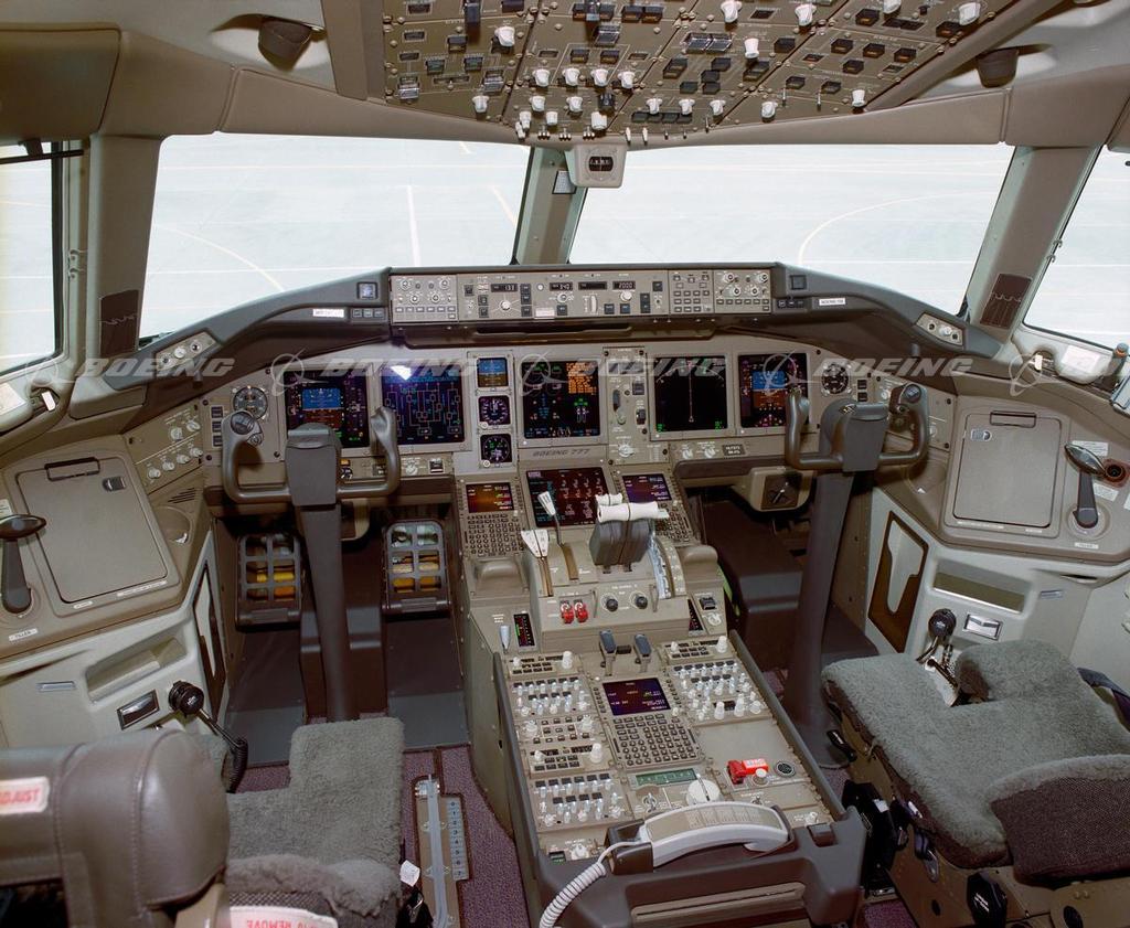 Boeing Images - 777 Flight Deck