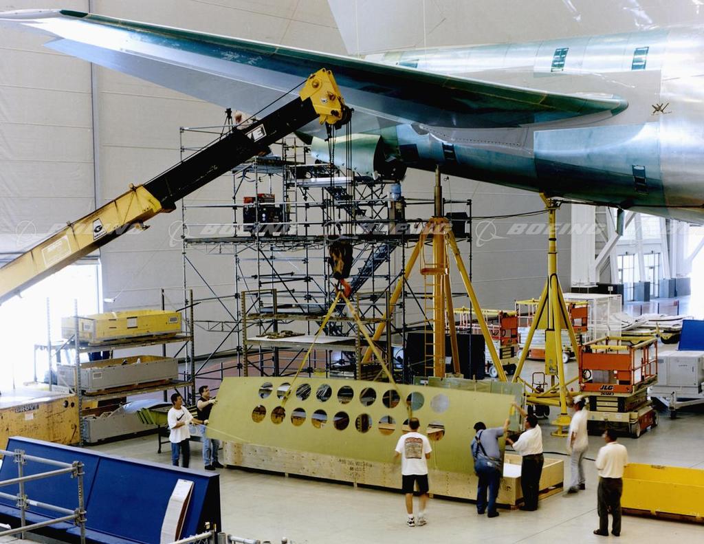 Boeing Images - ABL's New Titanium Belly Skins Installed on 747-400 ...