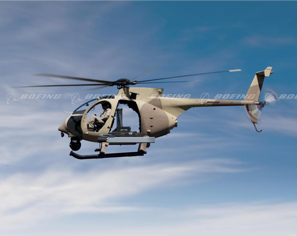 Boeing Images - Boeing AH-6I on Test Flight