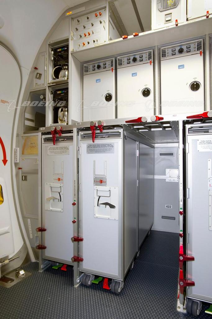 Boeing Images - 737-900ER Food Service Area