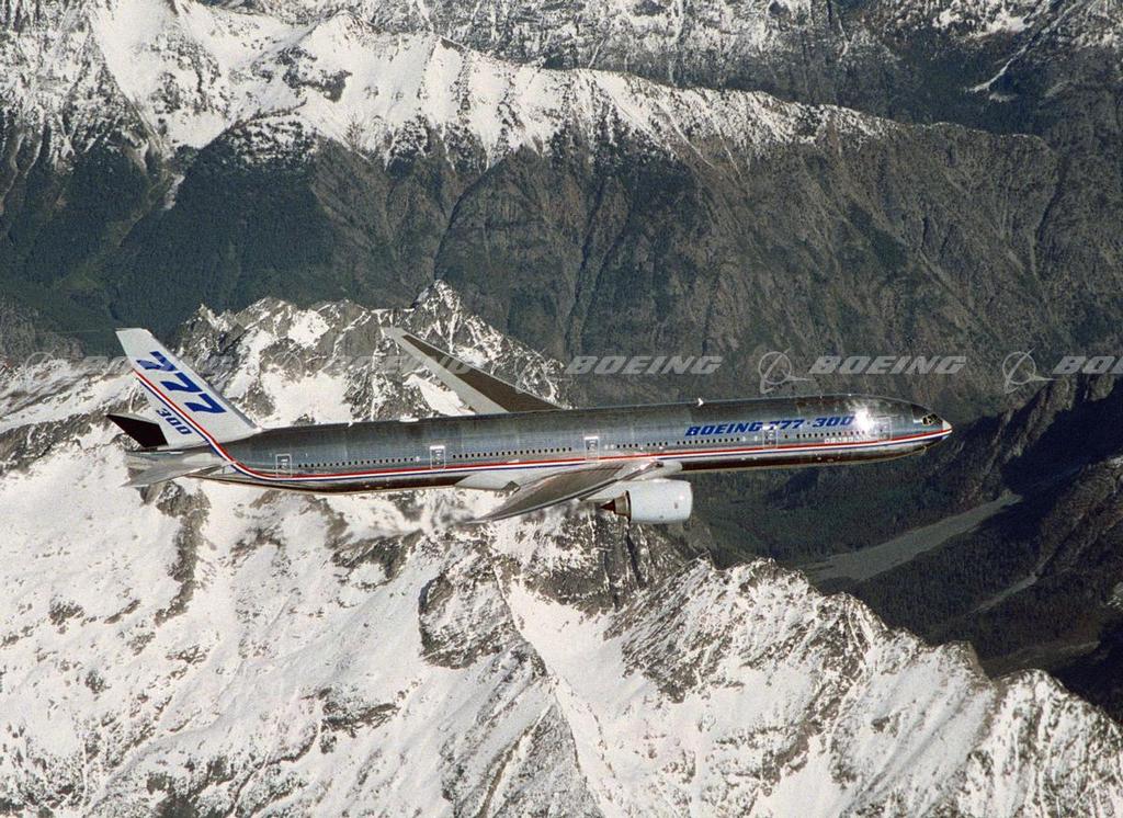 Boeing Images - 777-300 First Flight
