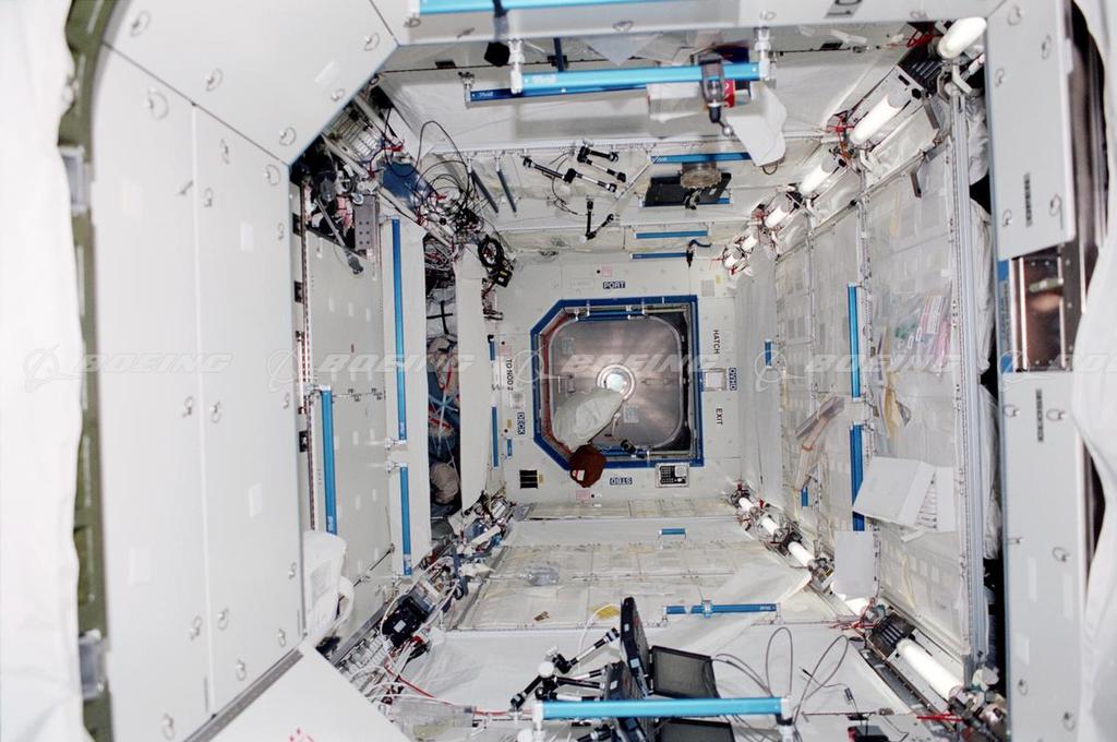 Boeing Images - Inside ISS Destiny Laboratory Module