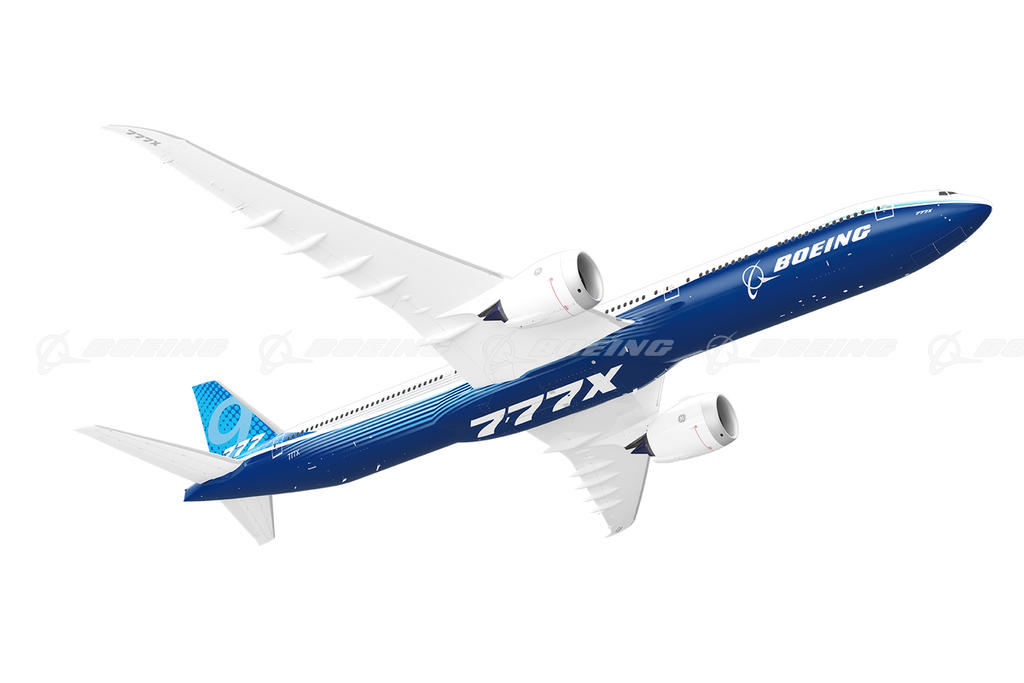 Boeing Images - 777-9 Standard View Illustrations