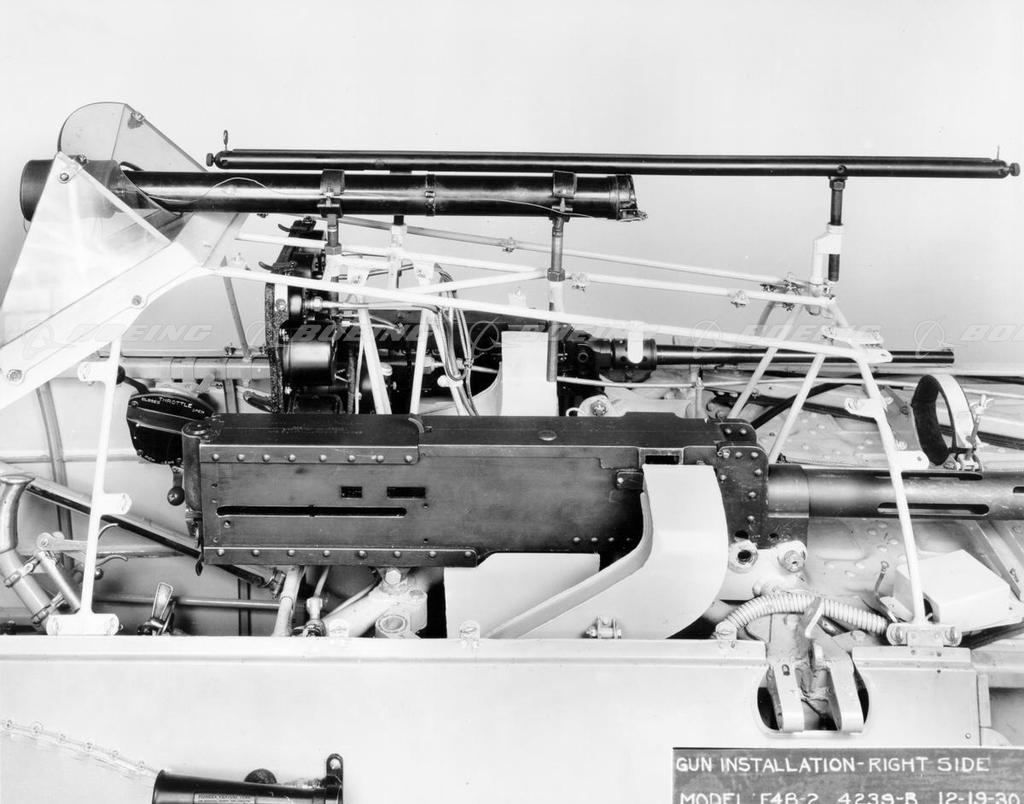Boeing Images - F4B-2 Right Side Gun Installation