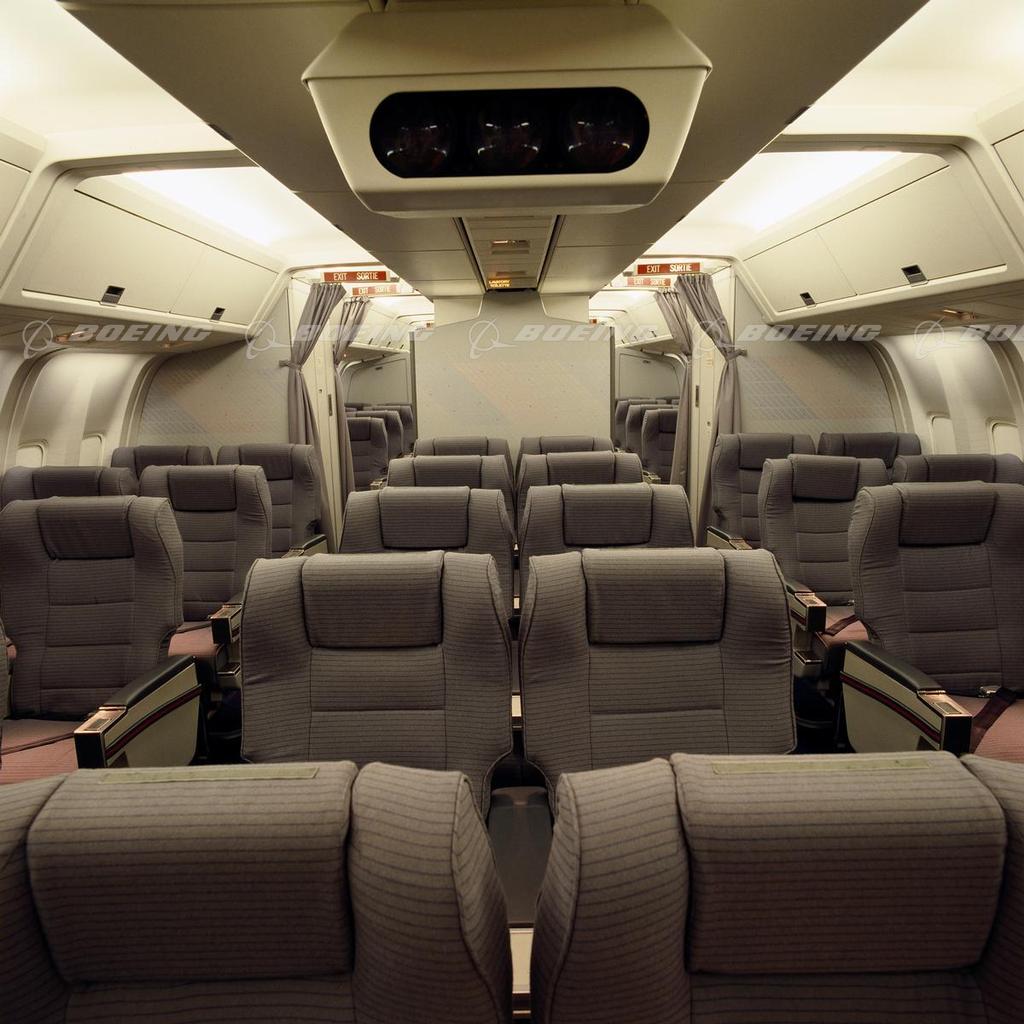 Boeing Images - 767-300 Business Class Passenger Cabin