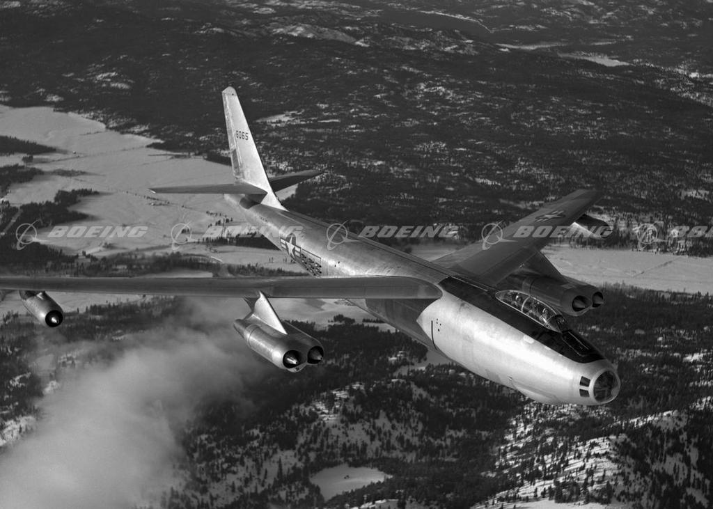 Boeing Images - XB-47 Stratojet in Flight